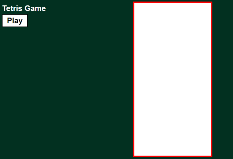 Simple Tetris Game Using Canvas In Javascript Free Source Code Sourcecodester